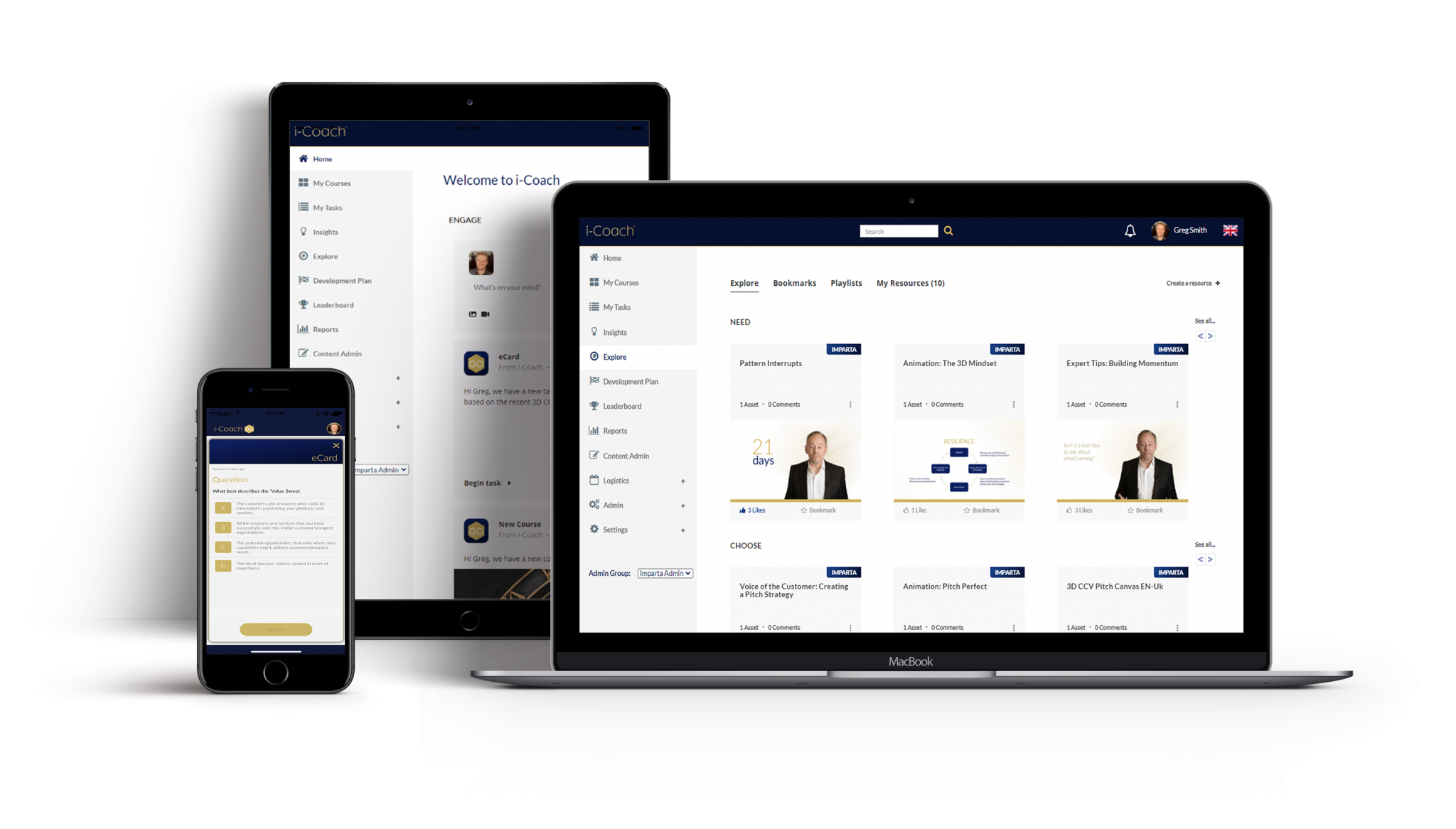 i-Coach® - Imparta's Award-Winning LMS/LXP