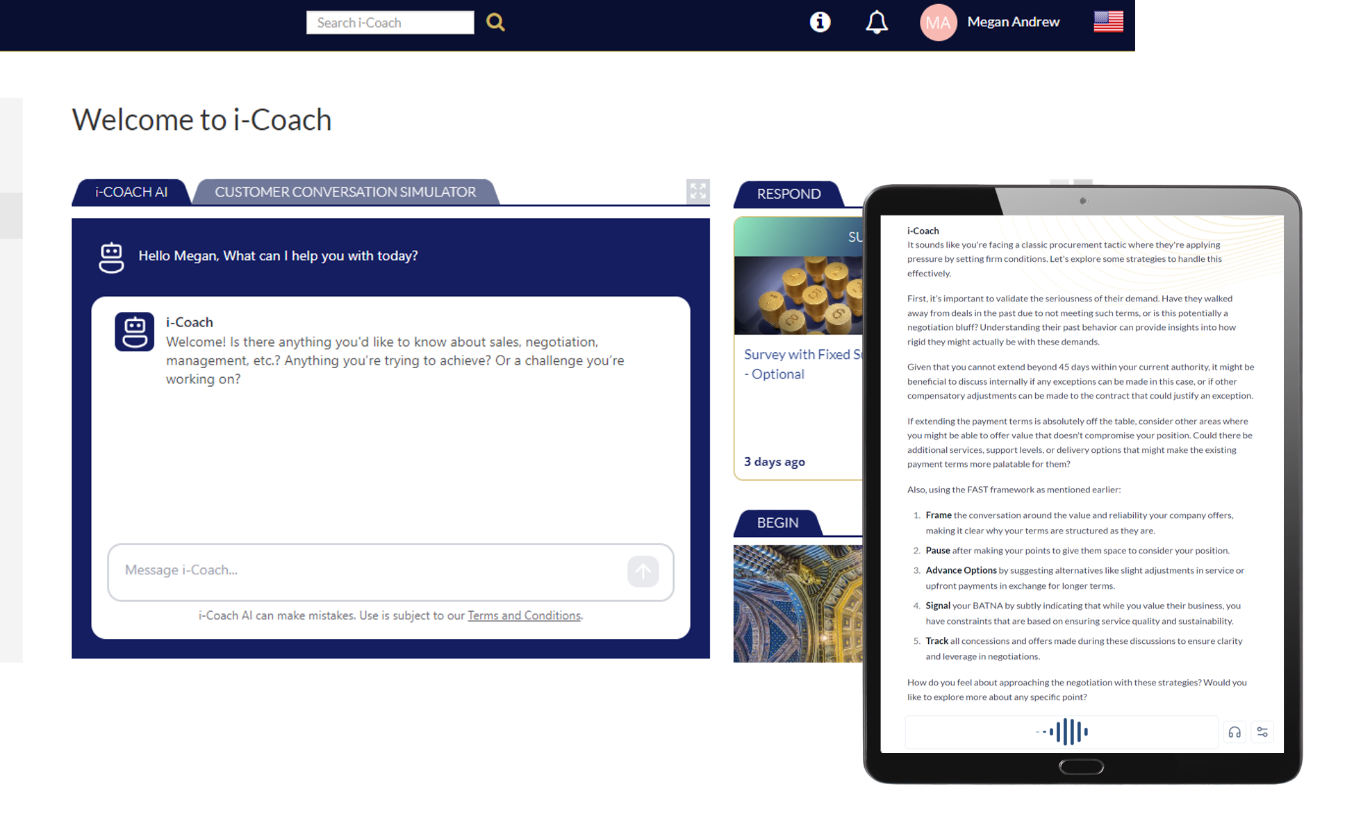 i-Coach - Imparta’s Learning Experience And Enablement Platform US